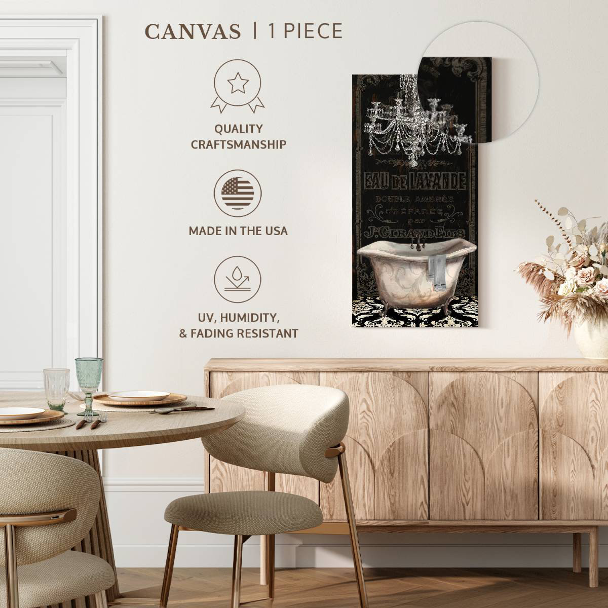 Ophelia & Co. Midnight Bath Panel I | Wayfair