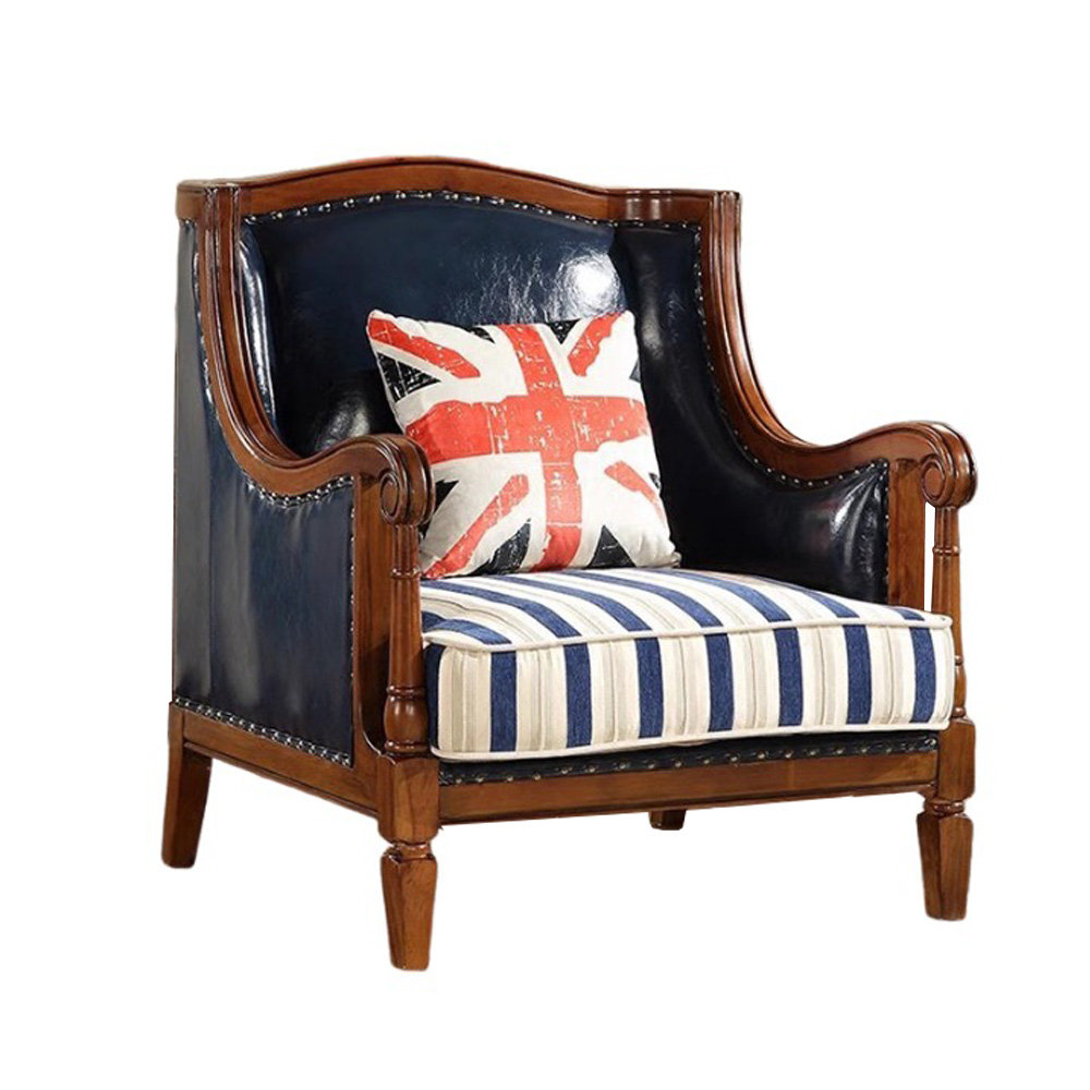 Bloomsbury Market Asire 33.4'' Wide Armchair and Ottoman | Wayfair