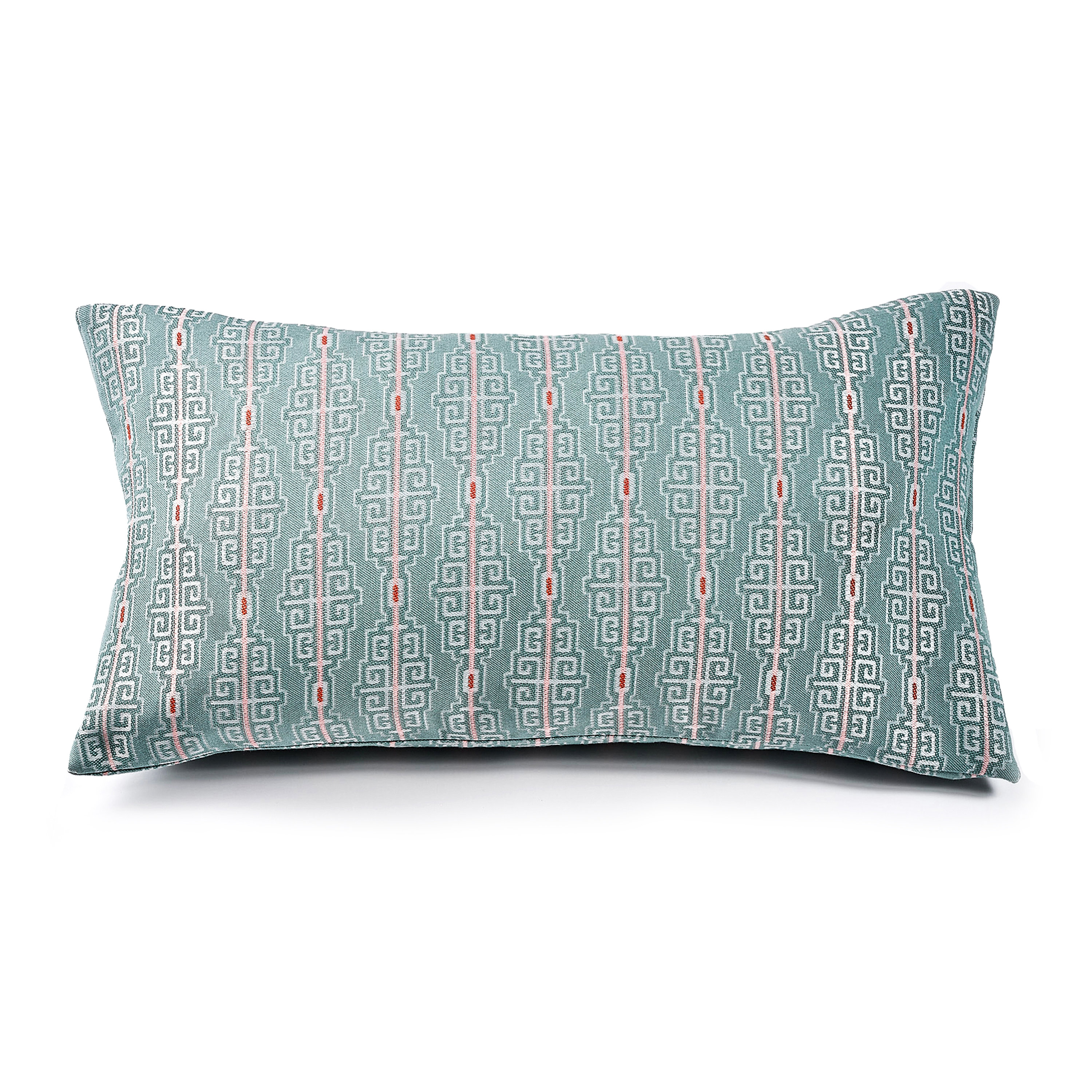 Ann Gish The Met x Ann Gish Fretwork Polyester Lumbar Rectangular ...