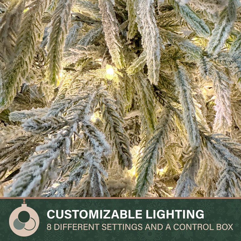 Fraser Hill Farm Potted Artificial Holiday Porch Tree | Joss & Main