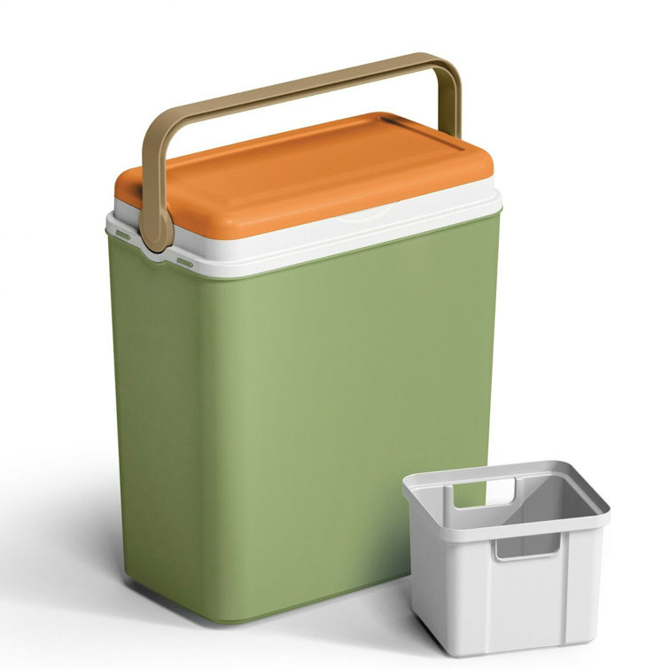 Belfry Kitchen Trekking Collection Green & Orange Cooler Boxes 29L ...