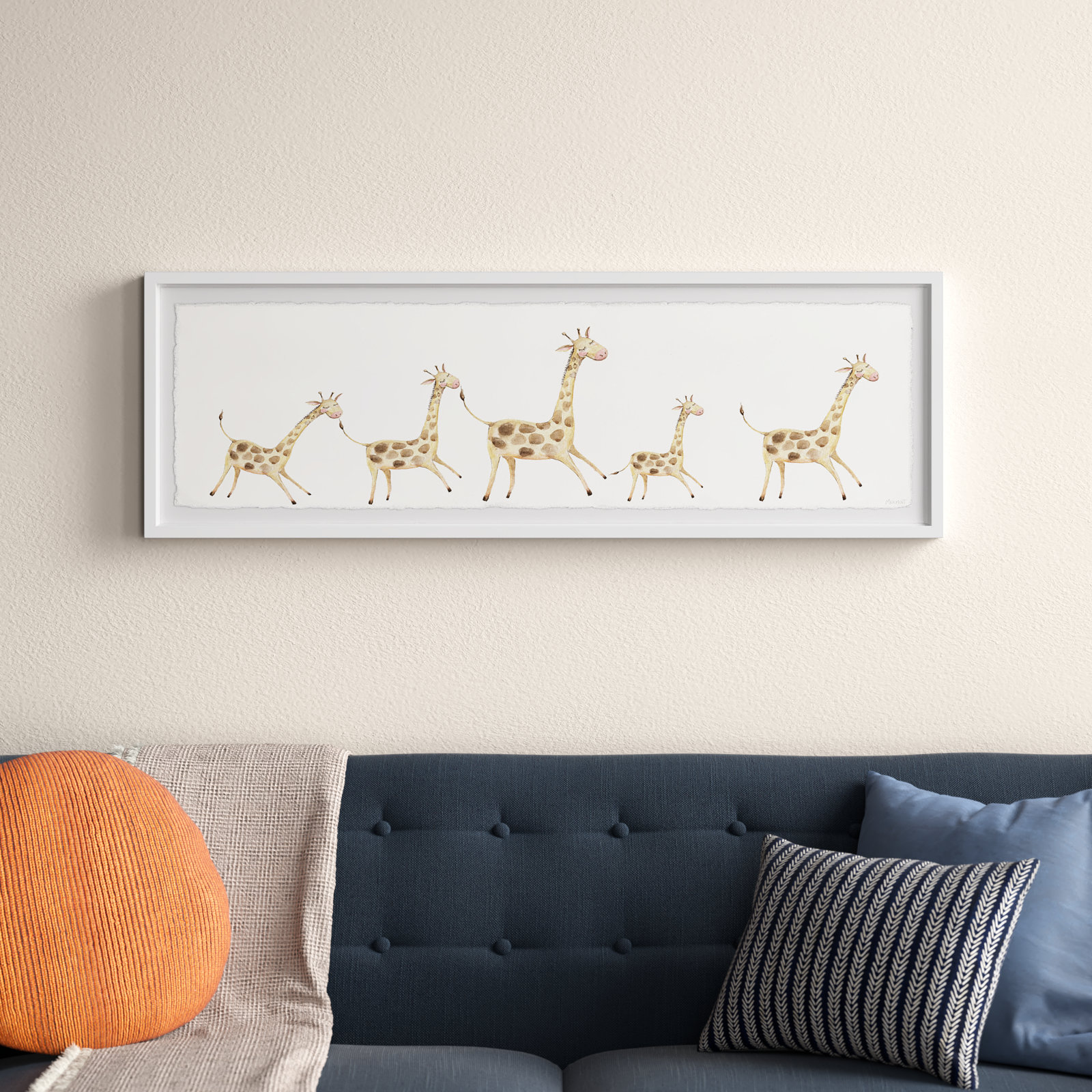 Viv + Rae™ Knaack Giraffe Framed Print | Wayfair