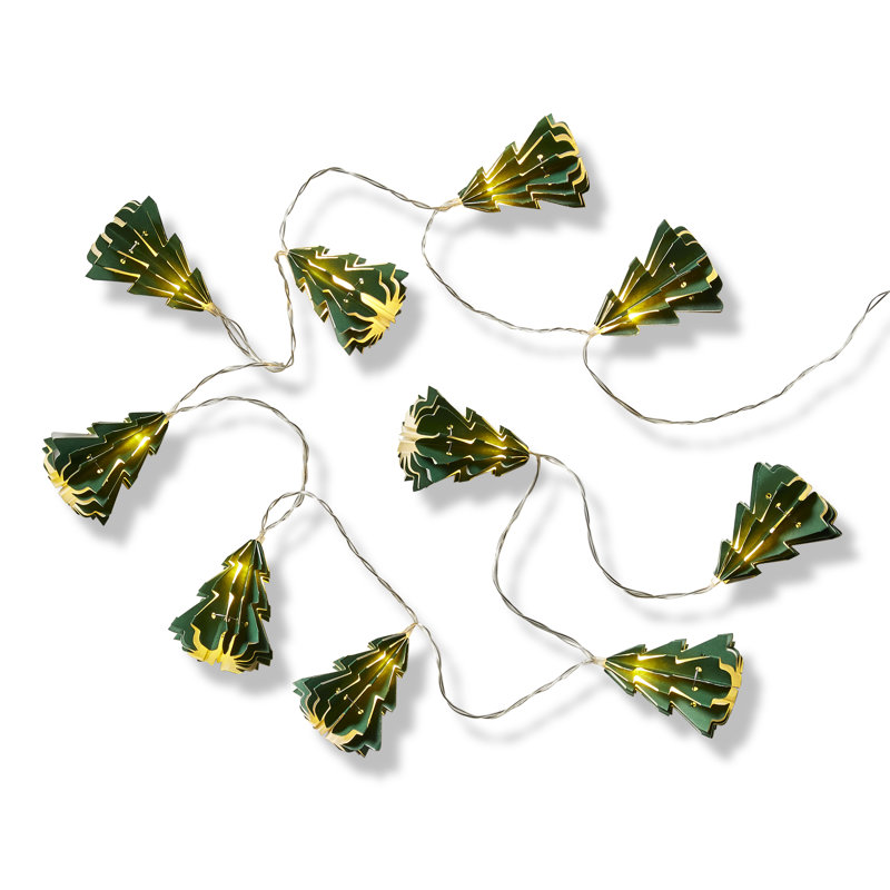 The Holiday Aisle® Paper Tree Led String Lights | Wayfair