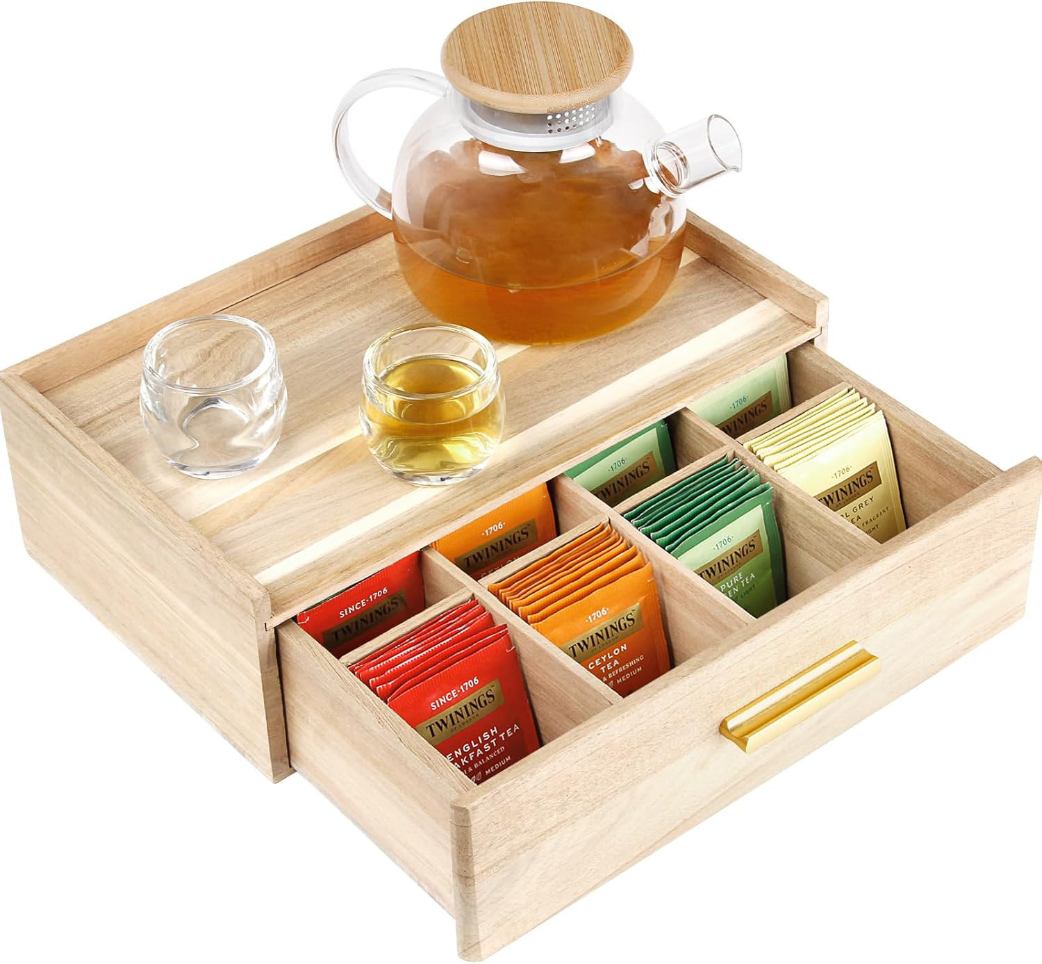 tea bag drawers