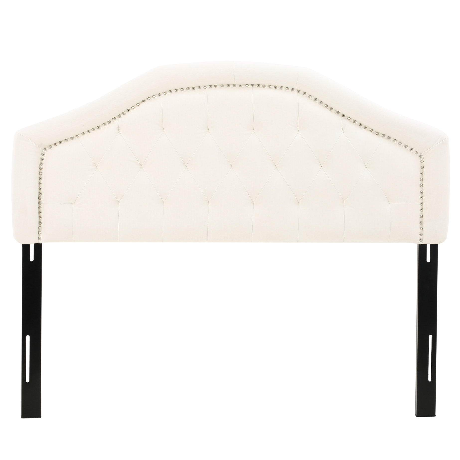 Latitude Run® Contemporary Queen Sized Headboard - Button For ...