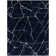 Wrought Studio Boehler Navy Modern Abstract Area Rug | Wayfair