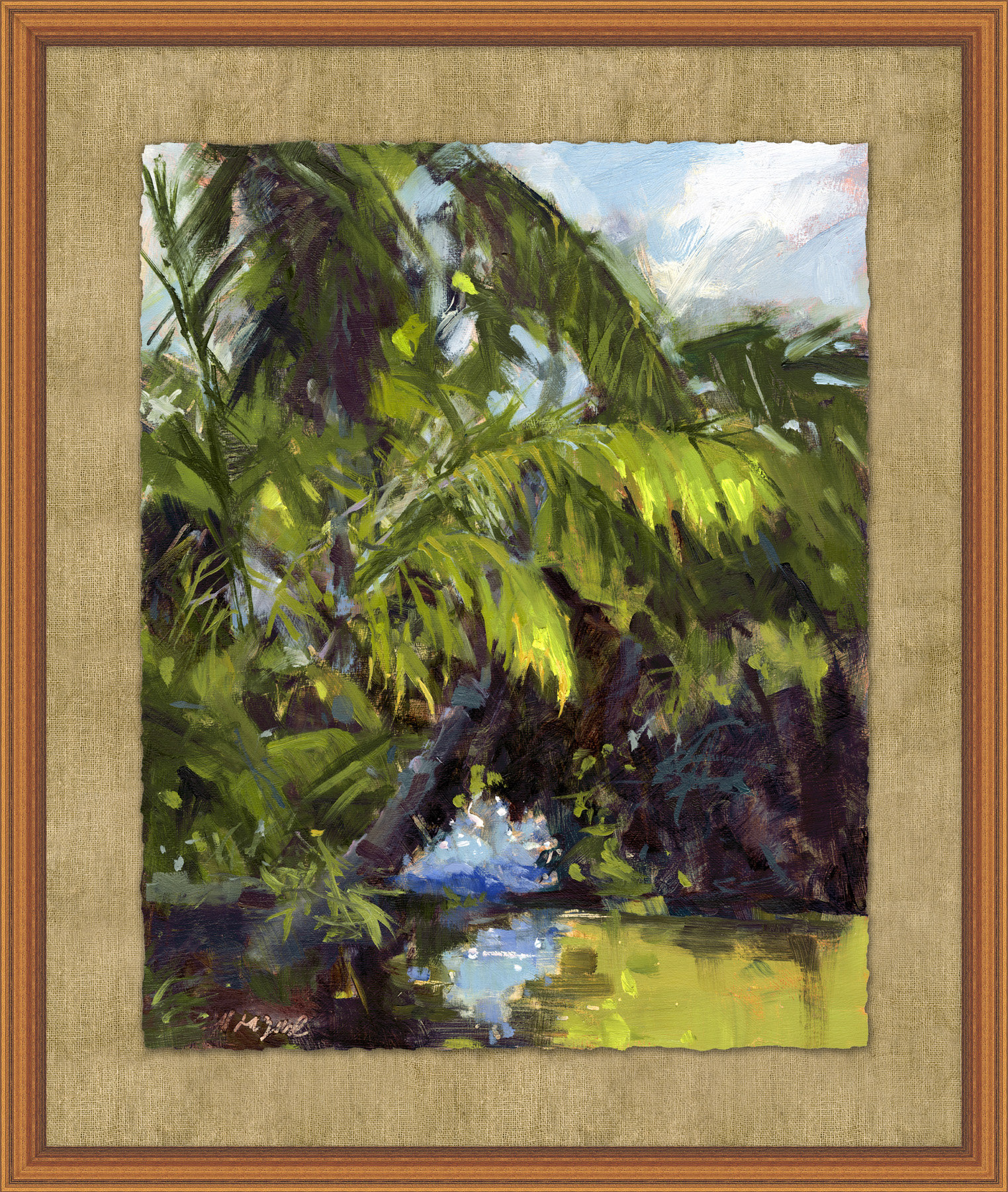 Wendover Art Group Palm Shade " Palm Shade 2 " - Wayfair Canada