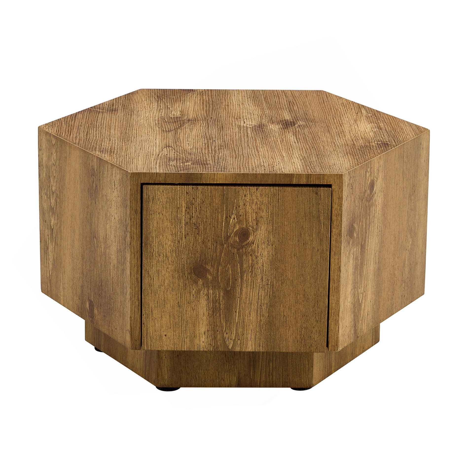 George Oliver Simple And Practical! MDF Material Hexagonal Coffee Table ...