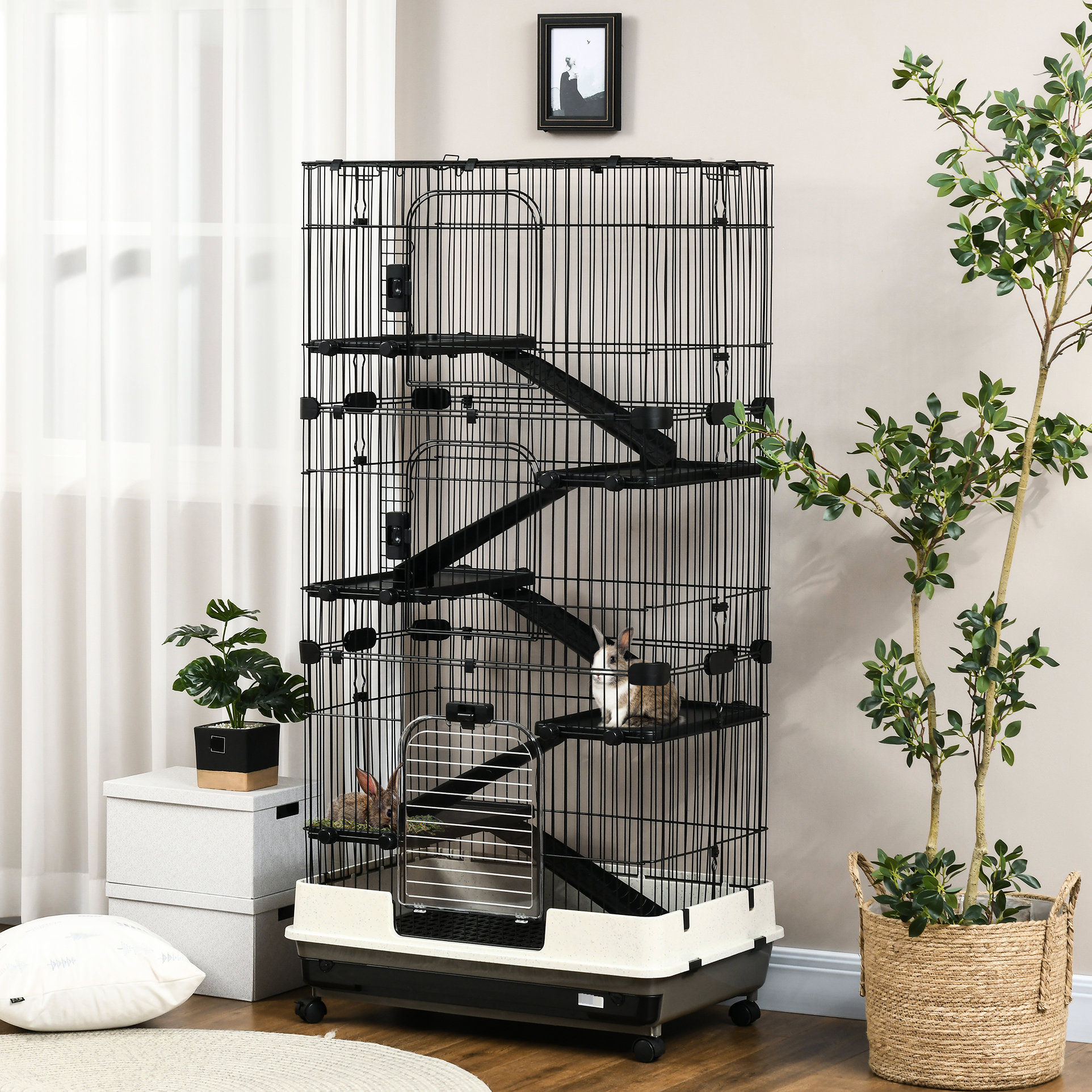 Tucker Murphy Pet™ 6-level Portable Small Animal Cage - , Chinchilla ...