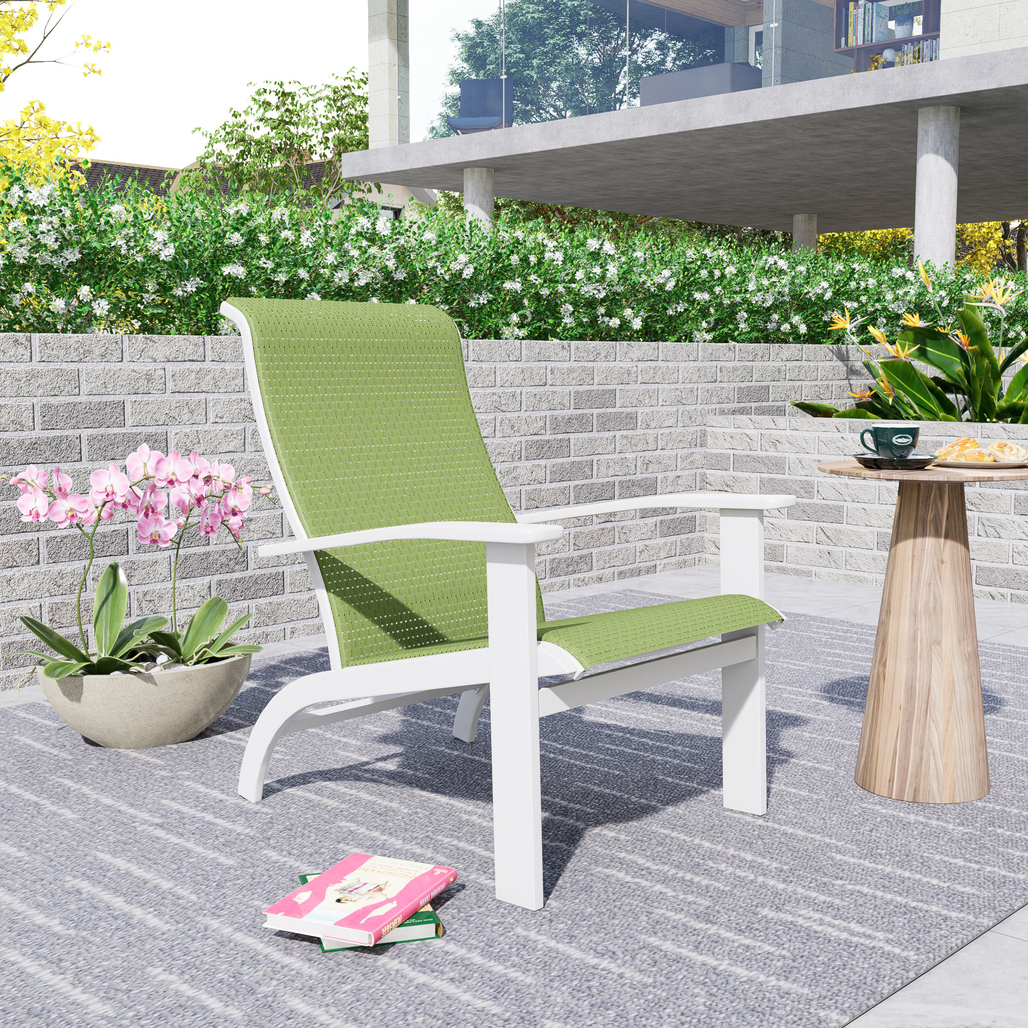 Latitude Run® Lantha Patio Lounge Chair & Reviews | Wayfair