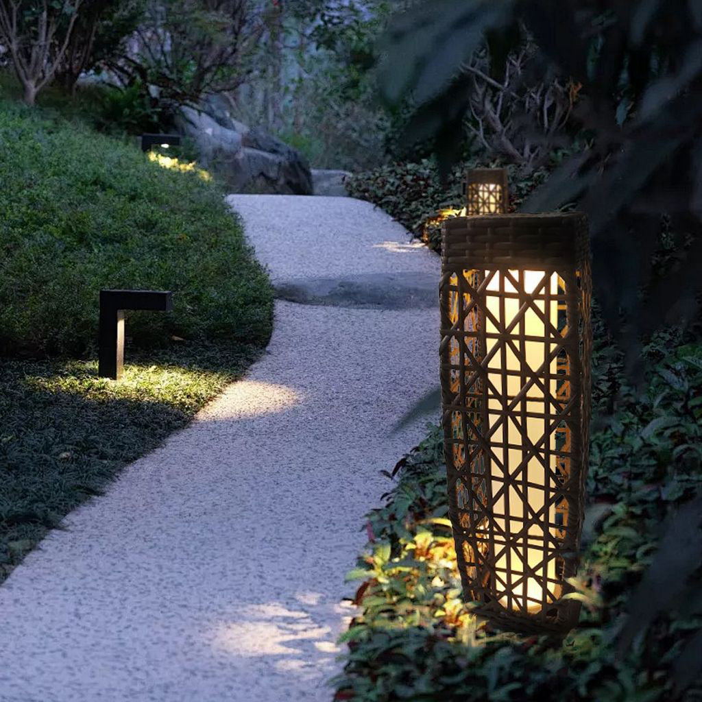 Aria Home 27'' Solar Powered Outdoor Pathway Light Lantern | Wayfair