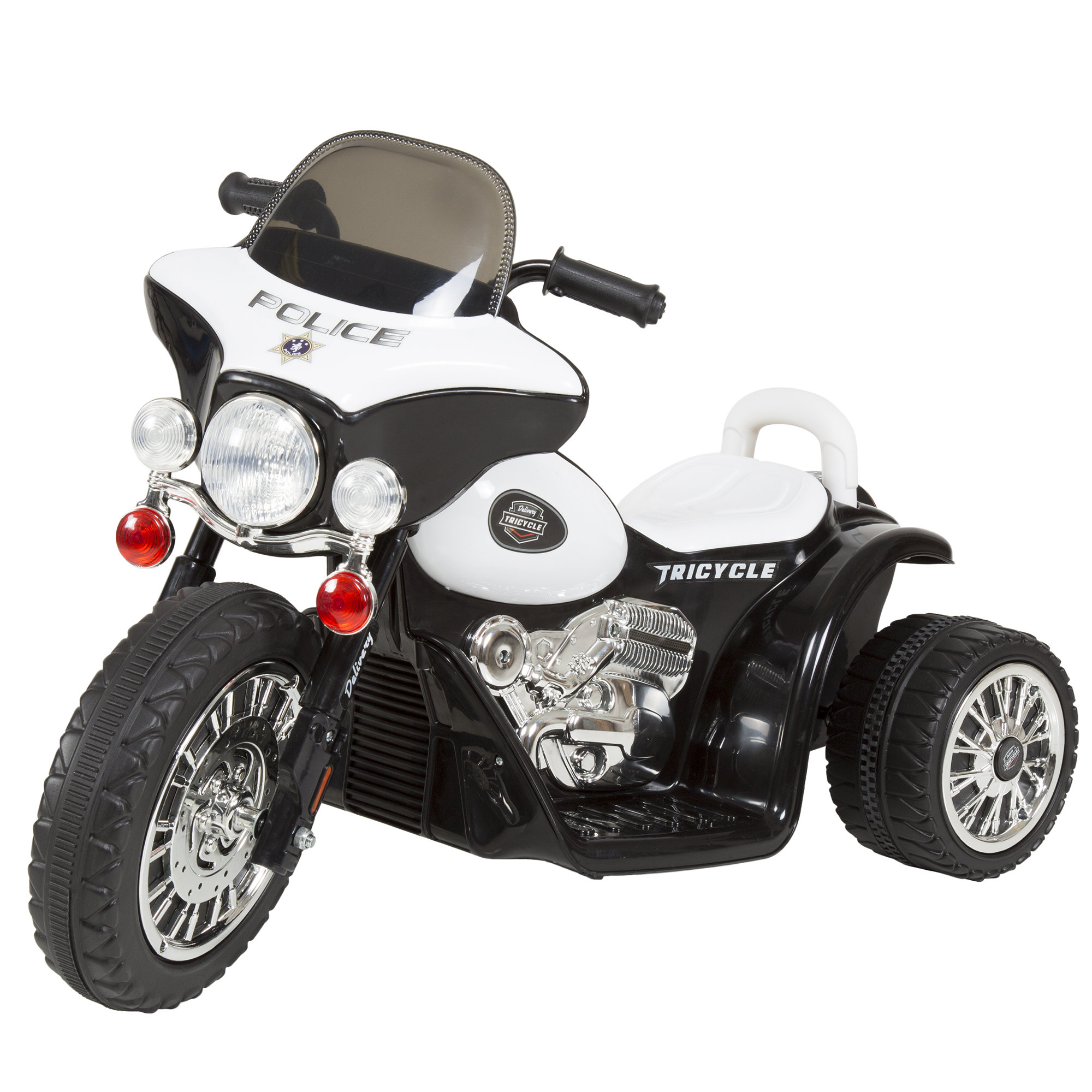 Lil' Rider Lil Rider 6V 1 Seater Battery Powered Mini 3 Wheels Chopper ...