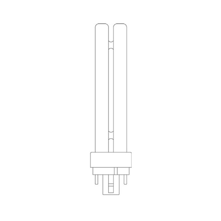 Forte Lighting 18 Watt QuadTube G24q-2 2700K Compact Fluorescent (CFL ...