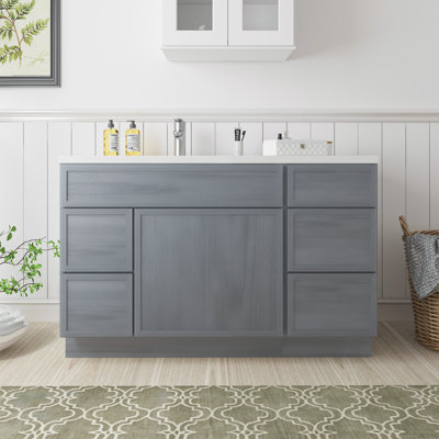 Home Beyond 51'' Single Bathroom Vanity Base Only | Wayfair