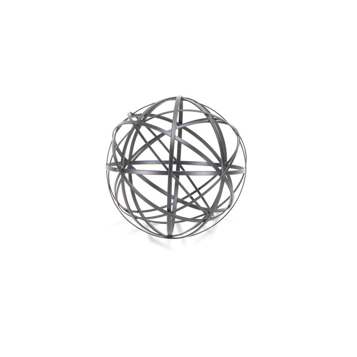 Wrought Studio Mandy Decorative Intricate Wire Ball Sculpture & Reviews ...