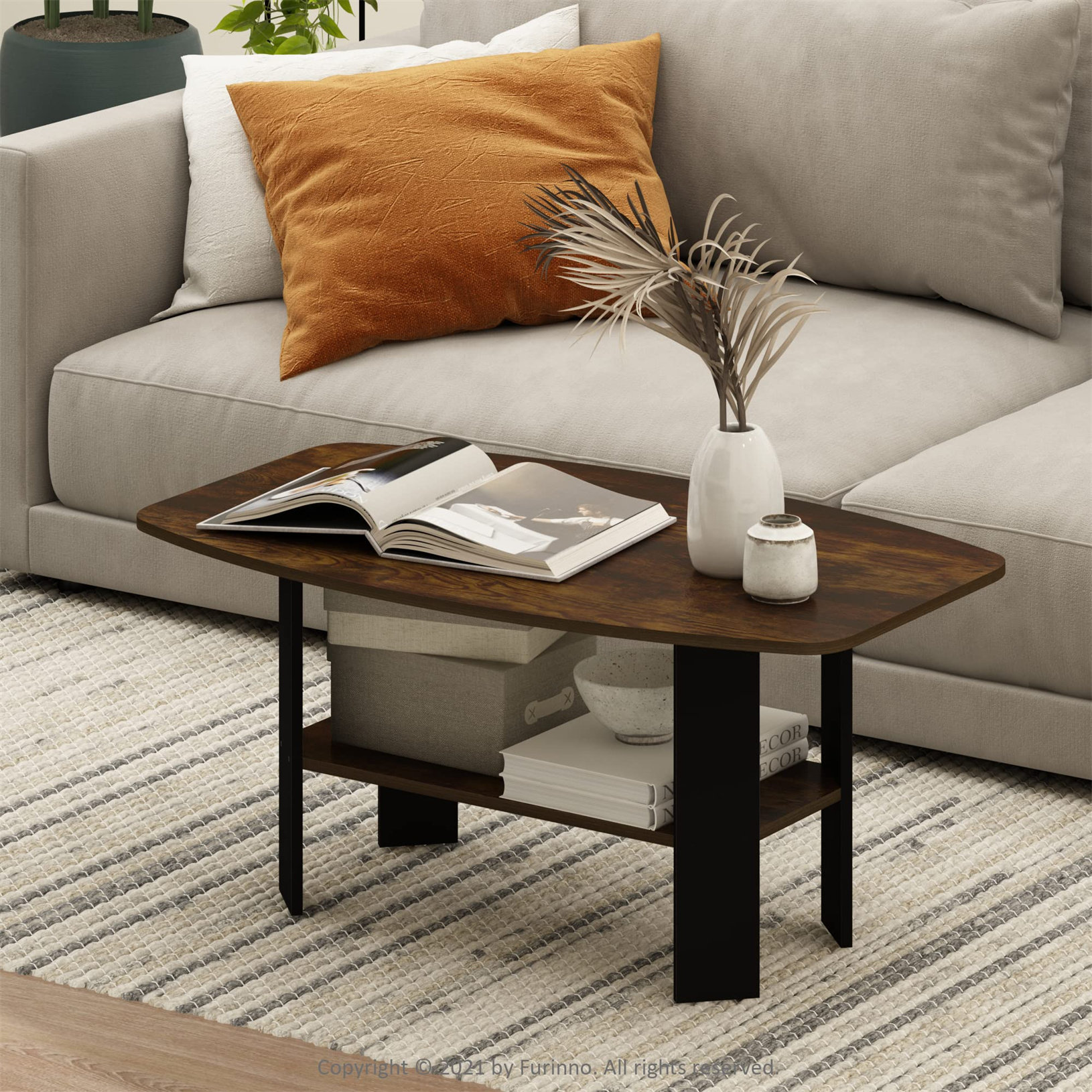 Ebern Designs Sarwan Coffee Table with Storage & Reviews | Wayfair