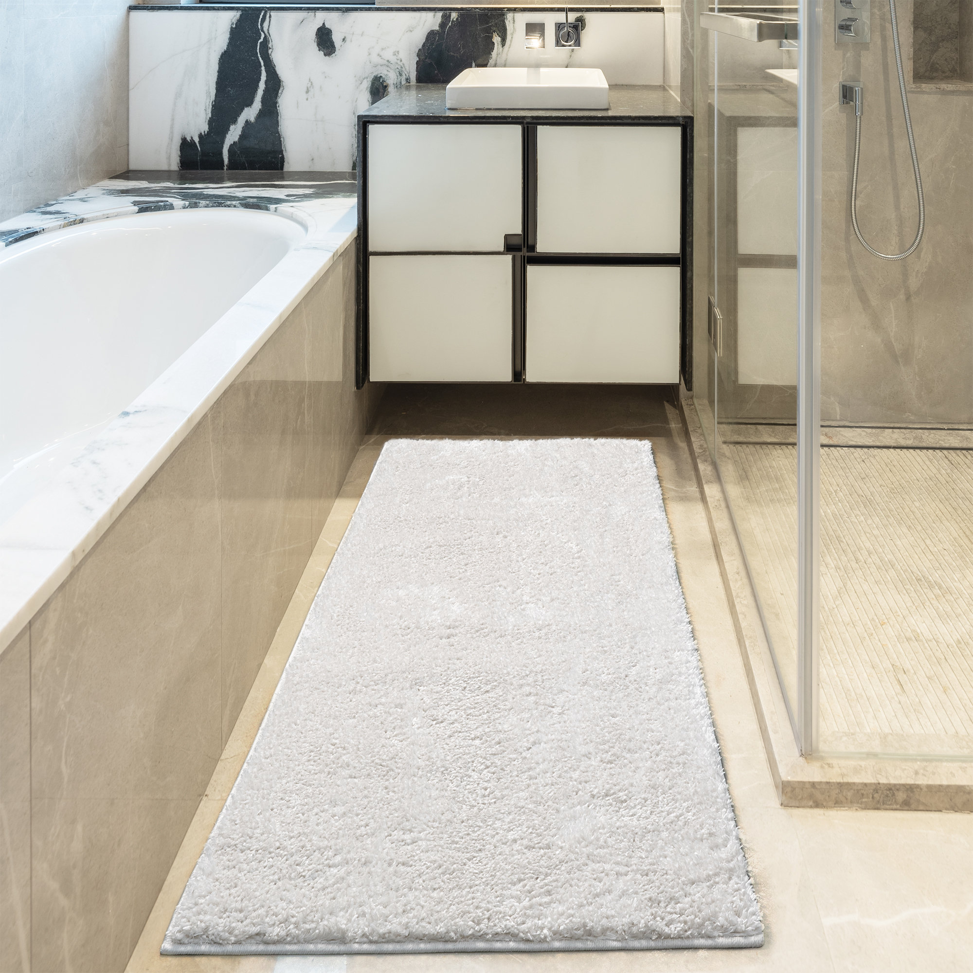 Ottomanson Solid Color Bath Rug by Ottomanson & Reviews | Wayfair