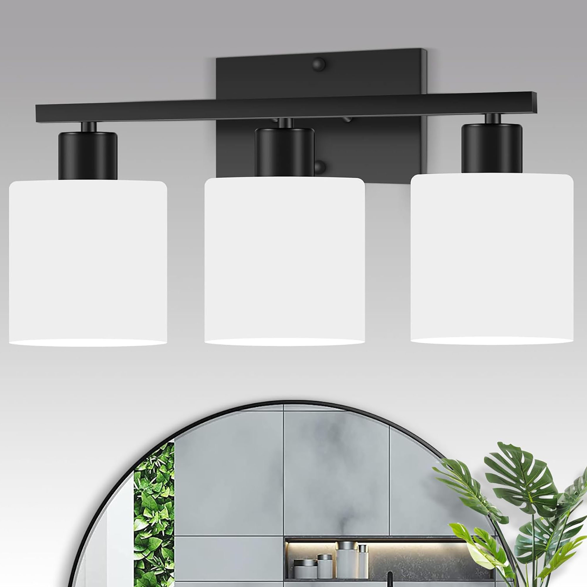 Breakwater Bay 3-Light Wall Scones Lighting For Bedroom Living Room ...