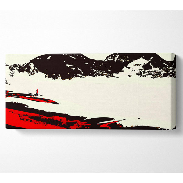 Union Rustic Red River Rising - Wrapped Canvas Print | Wayfair.co.uk
