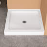 Ogonbrick 36" W X 36" D Acrylic Double Threshold Shower Pan Square Non ...