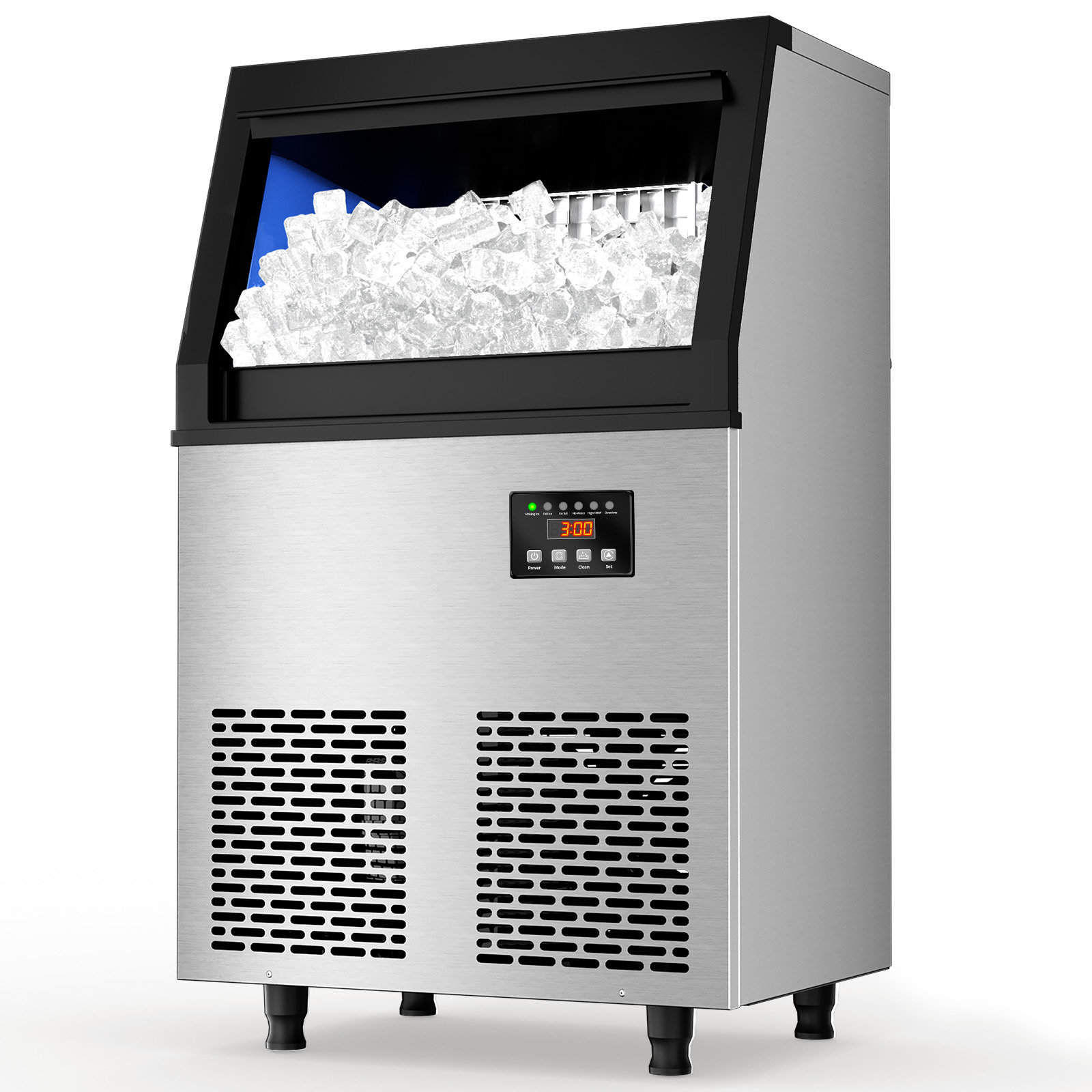 Coolski CIM Coolski 100 Lb. Daily Production Cube Clear Ice Under ...
