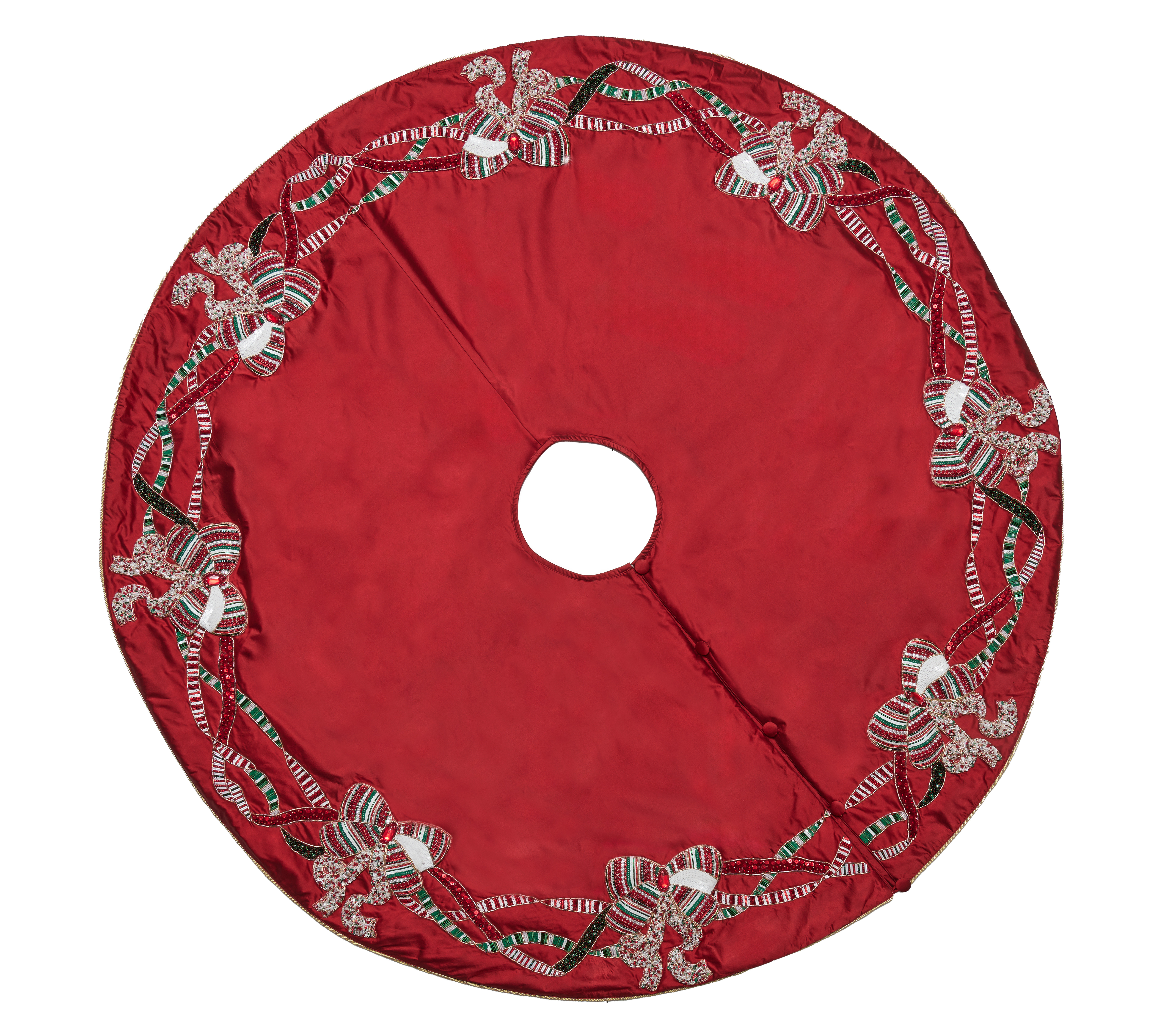 Kim Seybert Merry Garland Tree Skirt | Perigold