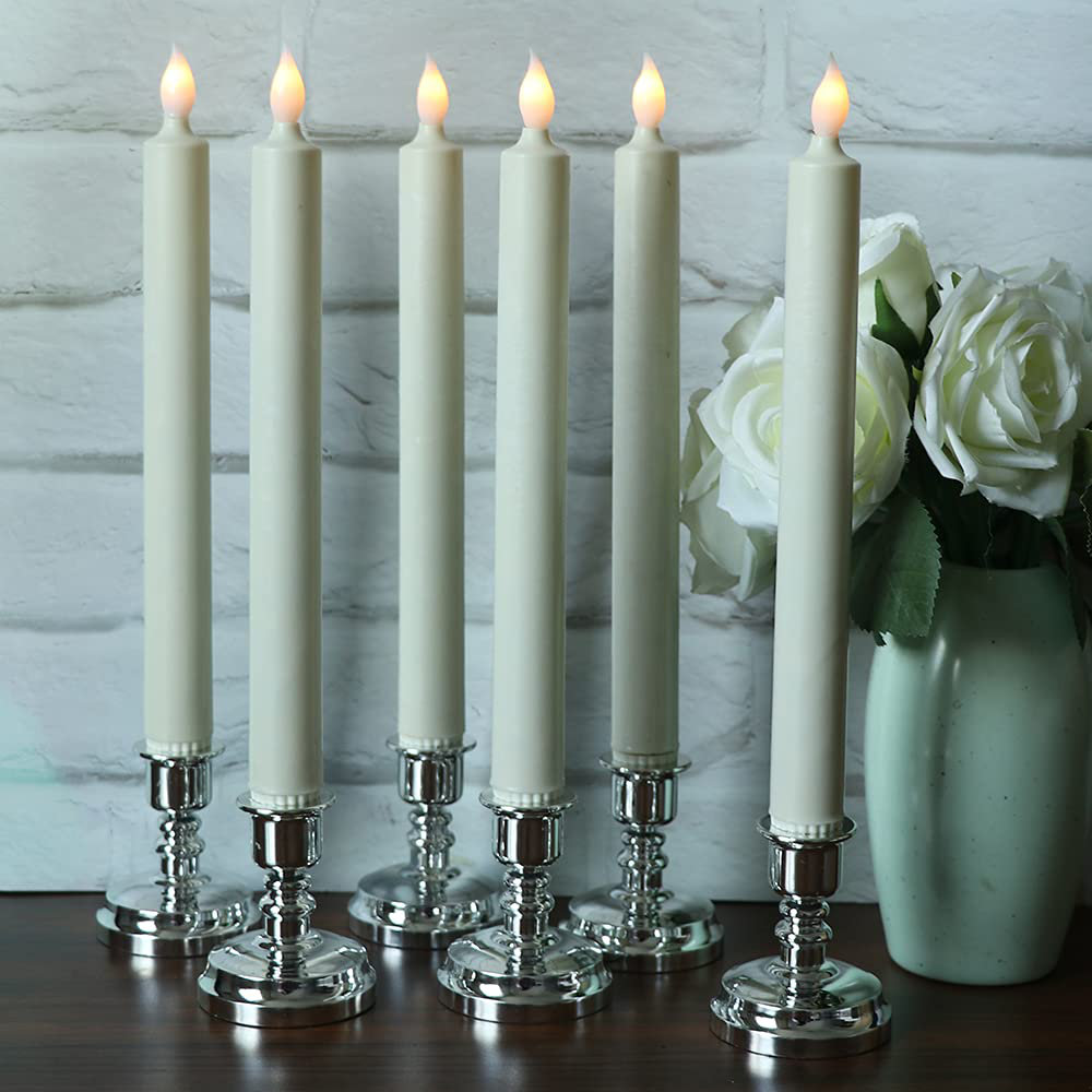 The Holiday Aisle® Flameless Window Candles With Remote Control And ...