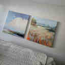 Sand & Stable™ Colorful Horizon II by Julia Purinton - Painting Print ...