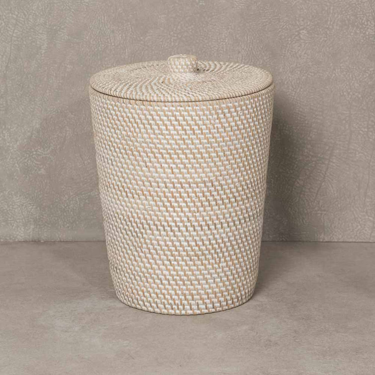 Highland Dunes Wicker Bathroom Waste Bin & Reviews | Wayfair.co.uk