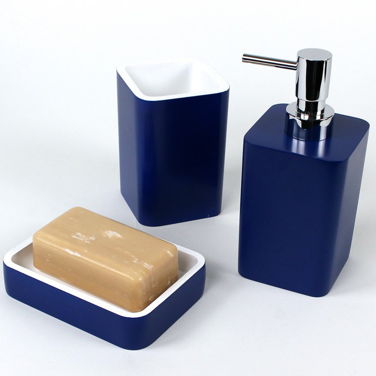 Latitude Run® Balajadia 3-Piece Bathroom Accessory Set | Wayfair