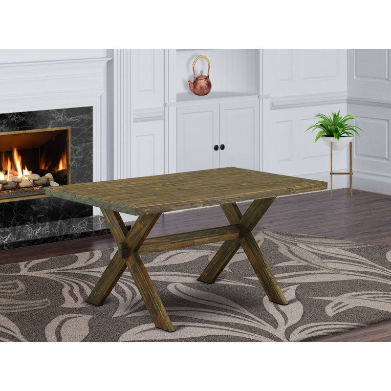 Gracie Oaks Arends Solid Wood Dining Table & Reviews | Wayfair