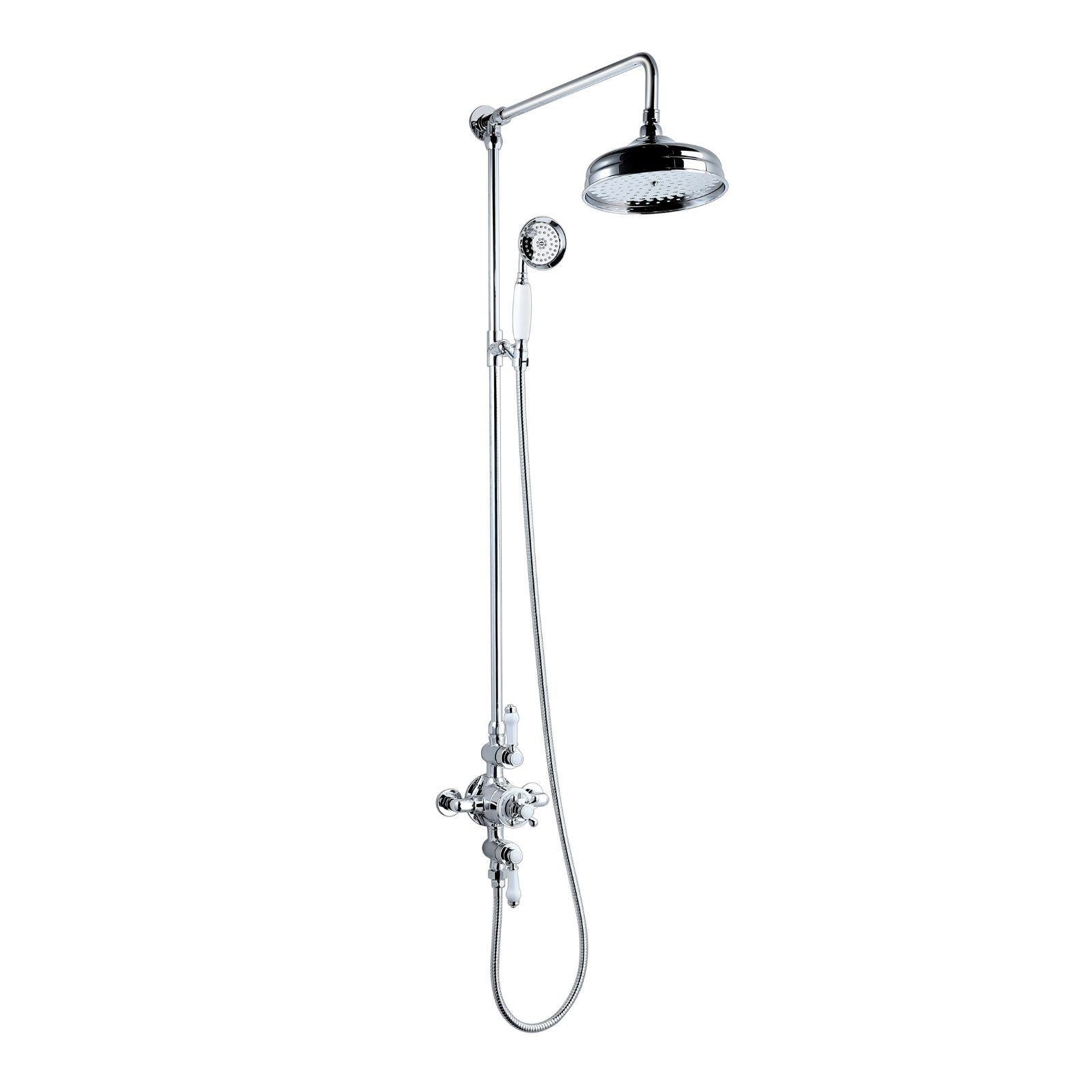 K-Vit Kartell Thermostatic Shower with Dual Shower Head | Wayfair.co.uk