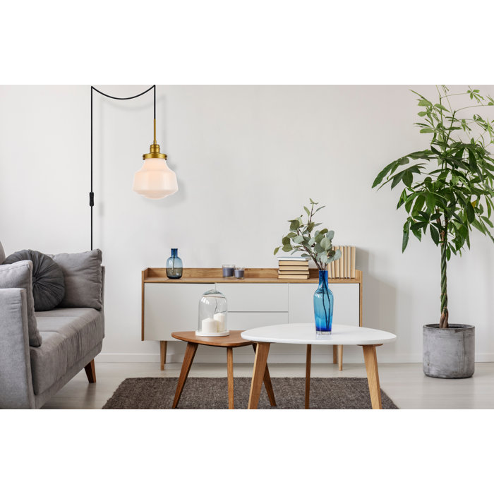 George Oliver Ancheta 1 - Light Single Pendant & Reviews | Wayfair