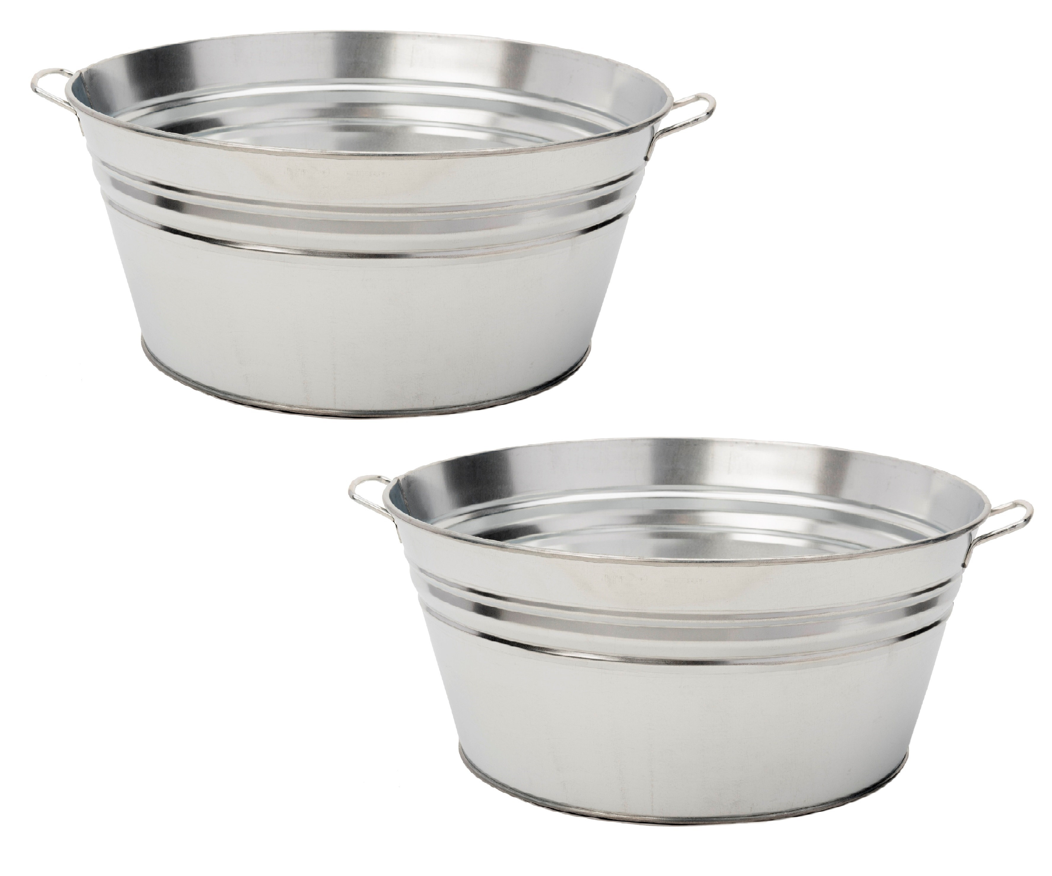 17 Stories Saragosa Enamel Planter Champagne Beverage Tub - Wayfair Canada