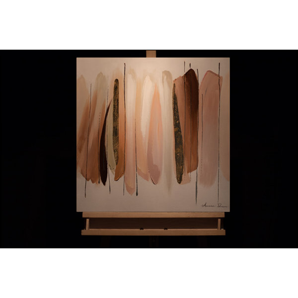 Canora Grey Acrylbild Handgemalt Eagle 's Nachricht | Wayfair.de