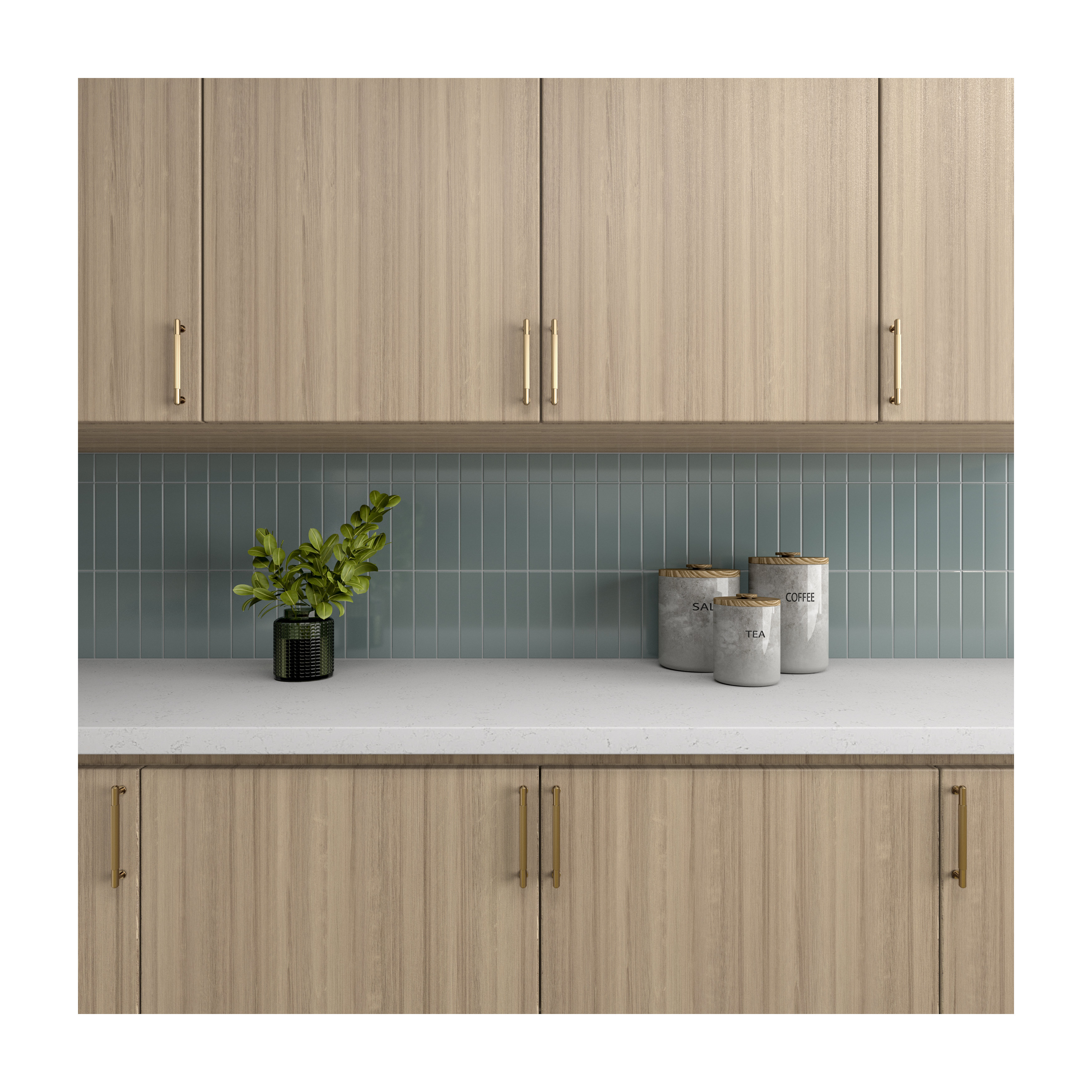 Itona Tile 2” x 8” Glossy Ceramic Wall Tile (80 PC Per Carton) (10.40 ...