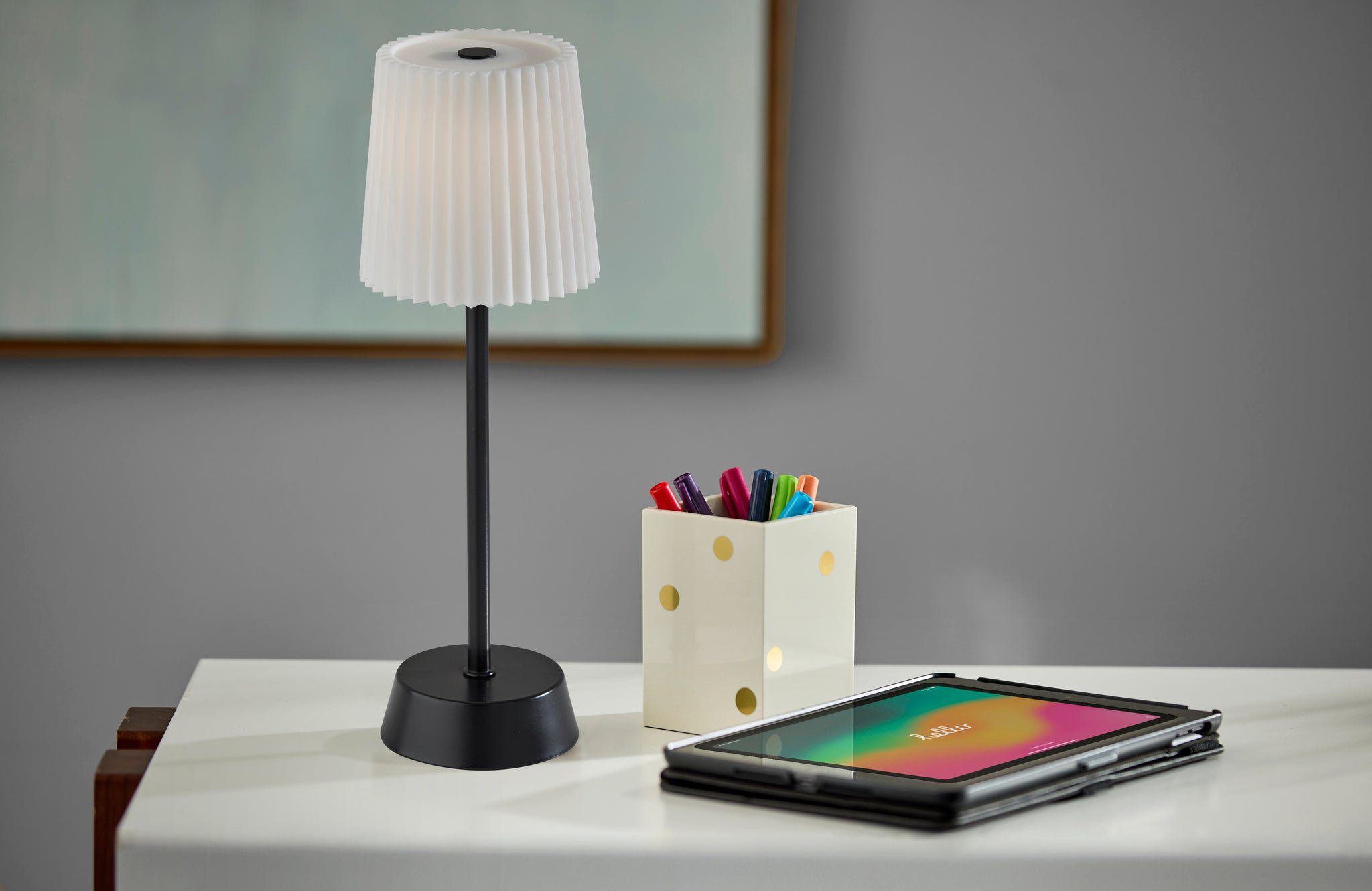 Ivy Bronx Bobby Cordless LED Table Lamp | Wayfair