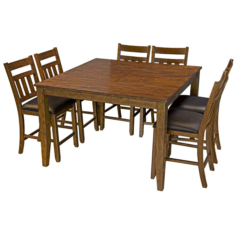 Loon Peak® Osborne 9 - Piece Extendable Dining Set & Reviews | Wayfair