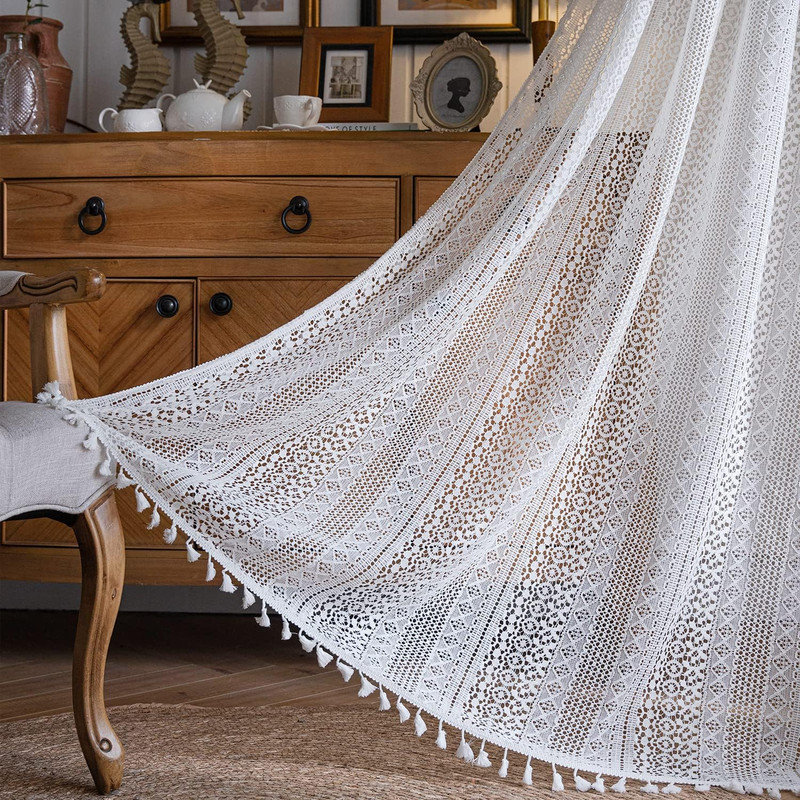 Dakota Fields Conesha Cotton Blend Sheer Curtain Pair | Wayfair