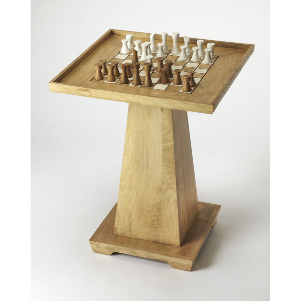 Lark Manor Royal Lark Manor™ Handmade 21.5'' L Solid Wood Game Set ...
