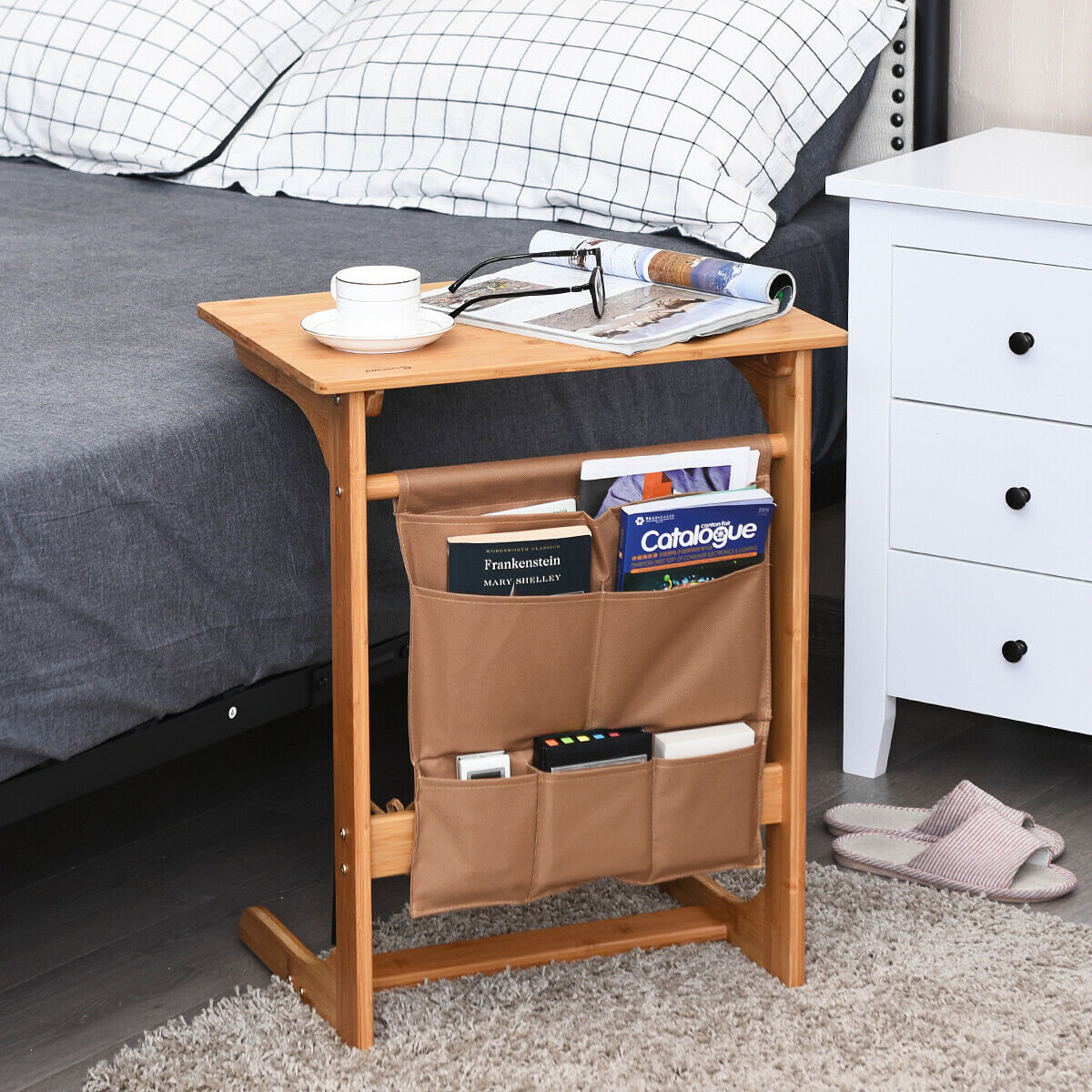 Inbox Zero Solid Wood C End Table | Wayfair