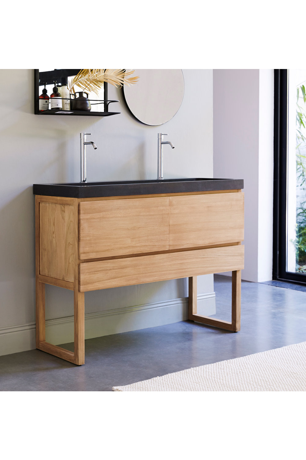Tikamoon Edgar Vanity Unit - Wayfair Canada