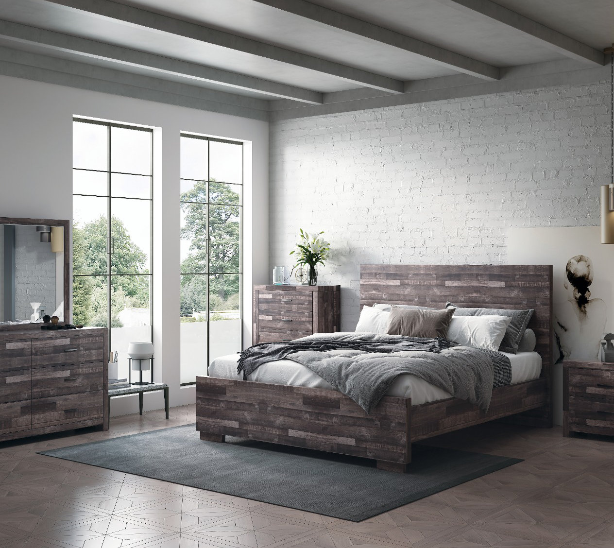 Union Rustic Queen Bed - Wayfair Canada