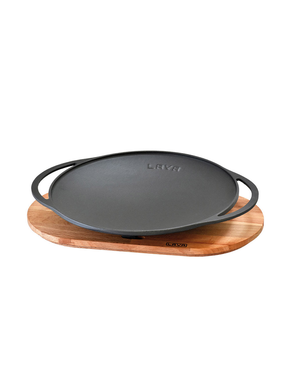 LAVA CAST IRON Lava Enameled Cast Iron Skillet 11 inch-Wok with ...
