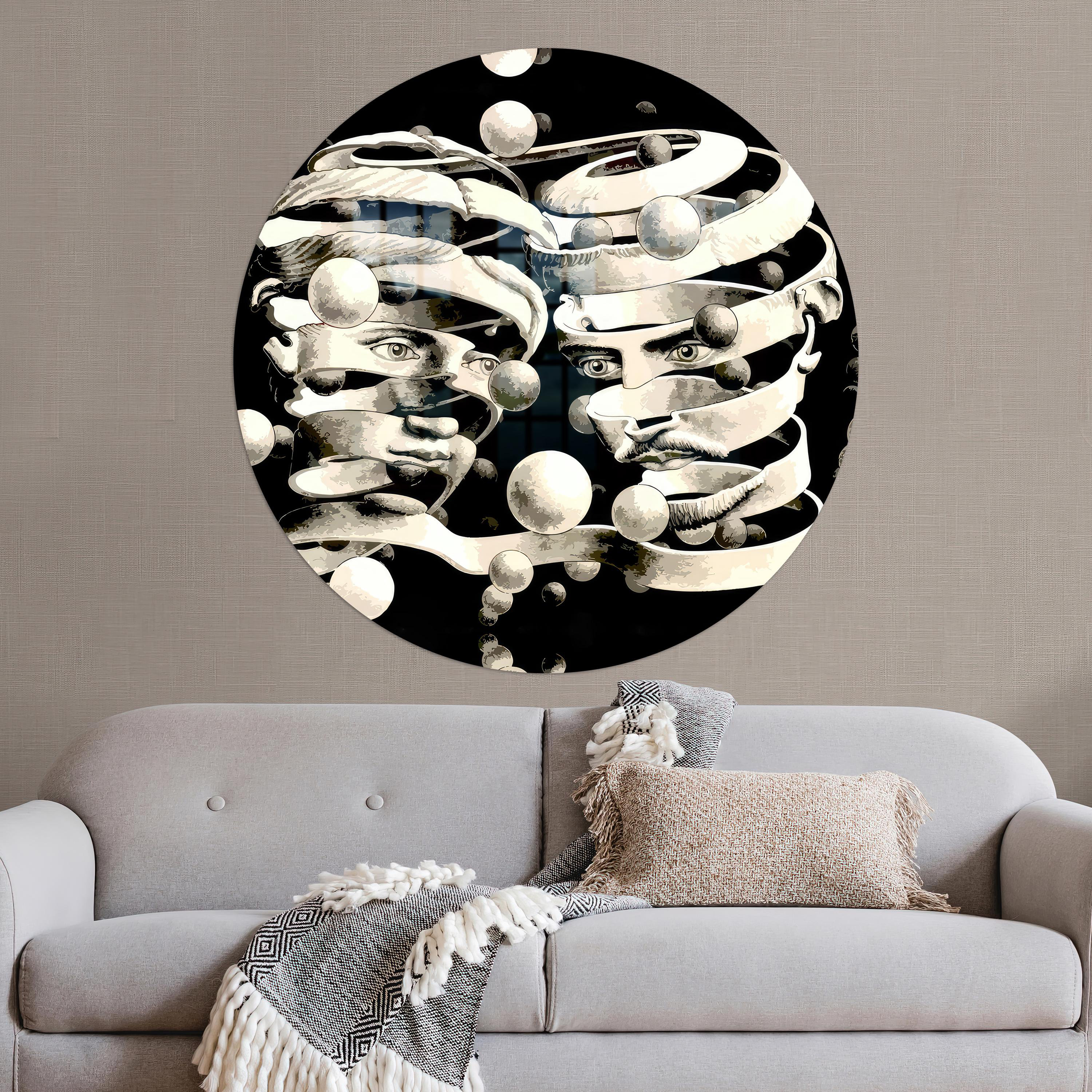 Trinx Maurits Cornelis Escher Inspired Surreal Wall Hanging Bond Of ...