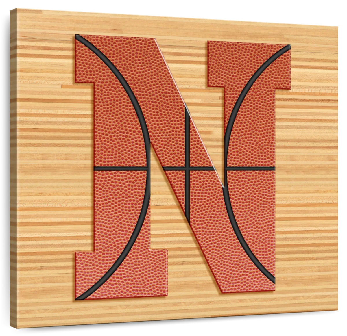 Ebern Designs Tergel Basketball N Alphabet | Wayfair