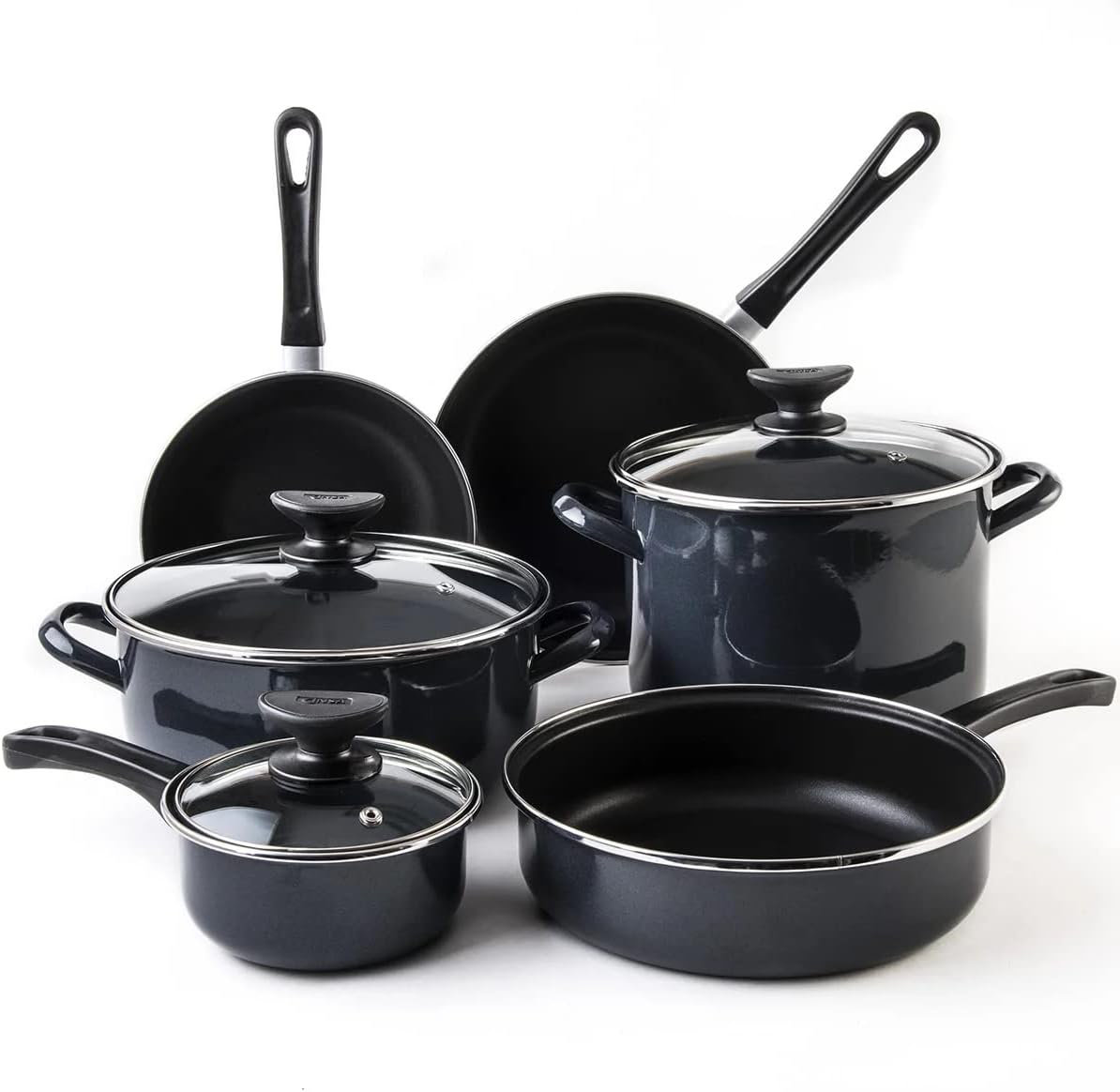 Linen Universe Mega 9 - Piece Enamelware Cookware Set | Wayfair