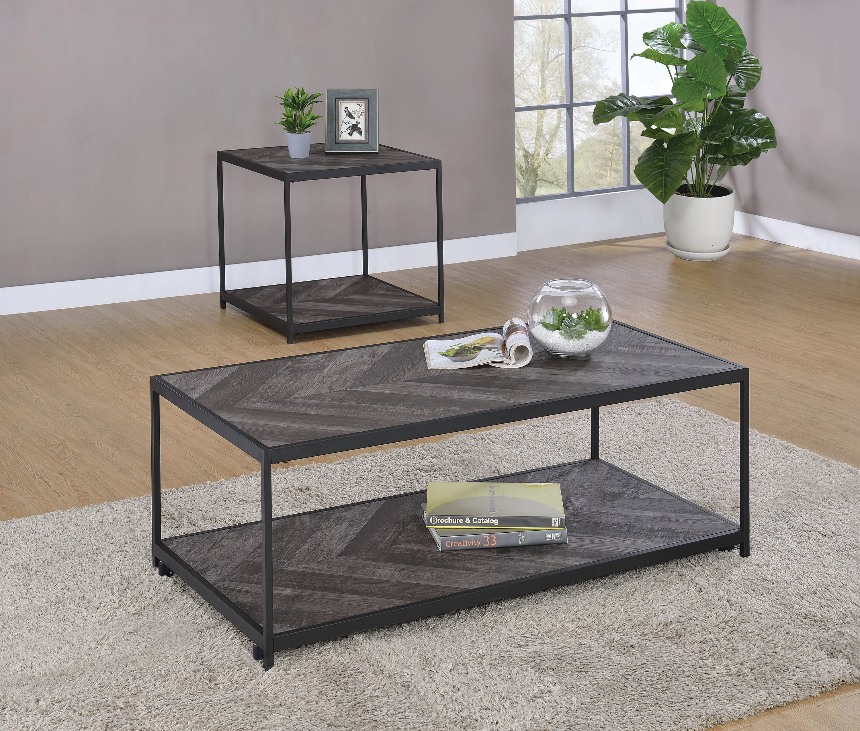 Union Rustic Stribling 2 - Piece Living Room Table Set | Wayfair