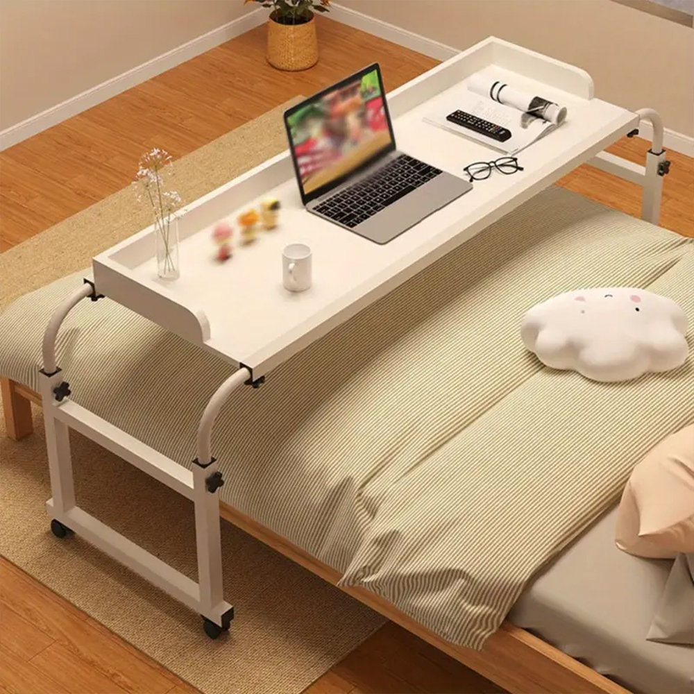 Inbox Zero Adjustable Bedside Table - Versatile Lazy Bed Desk | Wayfair