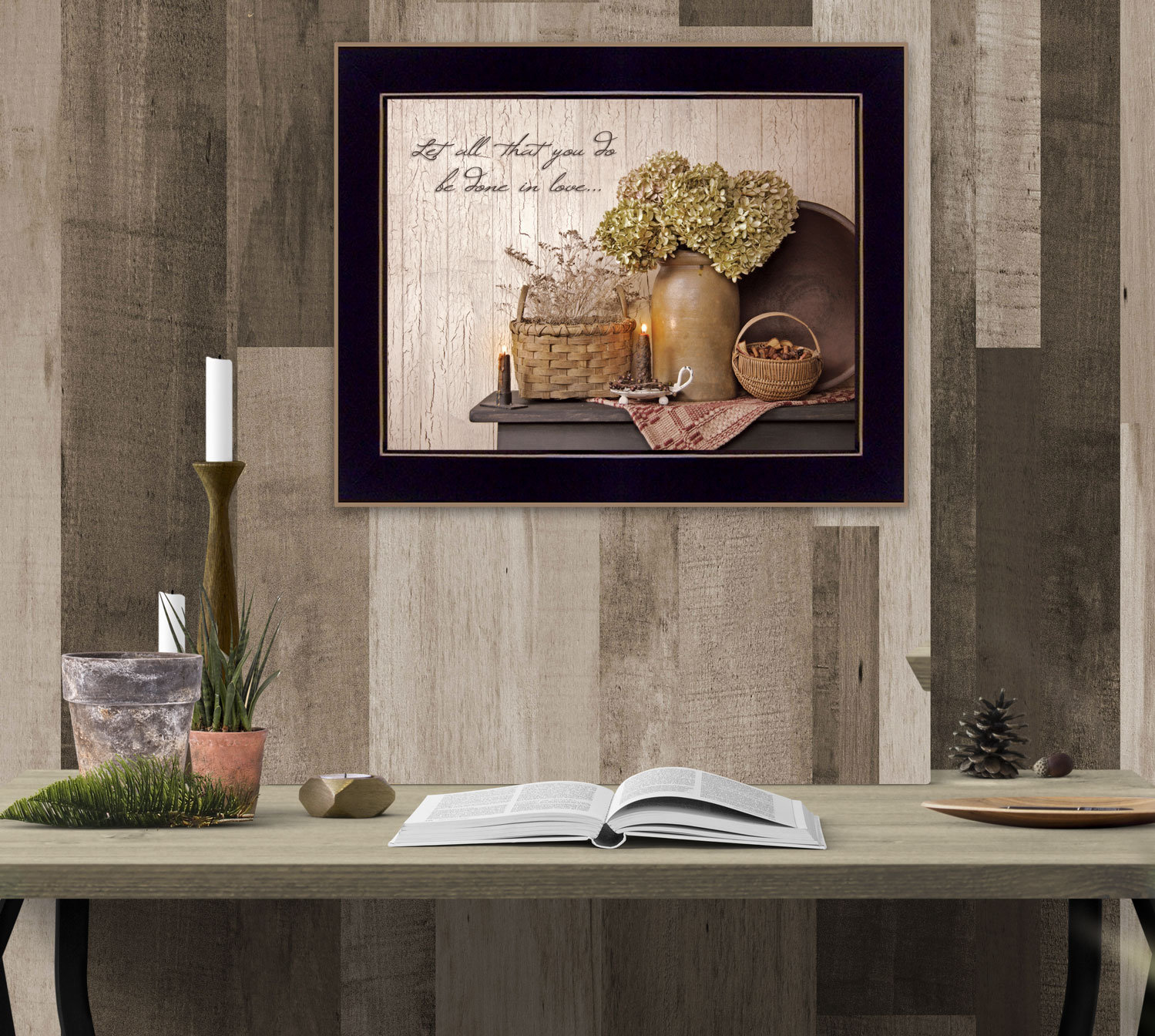 Trendy Decor 4U Sand and Sea Framed Wall Art for Living Room, Home Wall ...